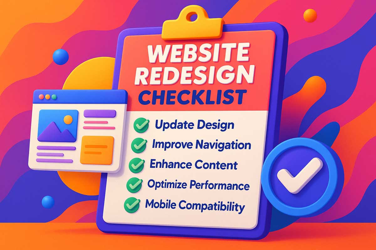 Website Redesign Checklist | ExcitedEYE CORP